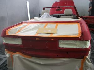 Mercedes Classic Car restoration respray - PJ's Panels